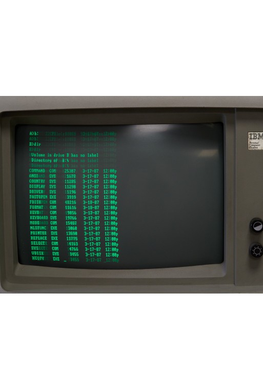 IBM PC 5150 Completo (Monitor y Teclado Originales)