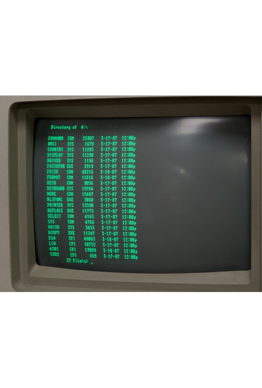 Ordenador IBM XT 5160 Completo (Monitor y Teclado Originales)